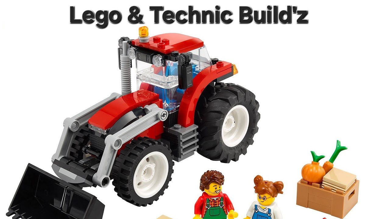Time Lapse Build of Lego City (60287) Tractor - YouTube