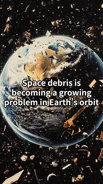 Space Debris: The Growing Threat to Earth’s Orbit #shorts #spacefacts # ...