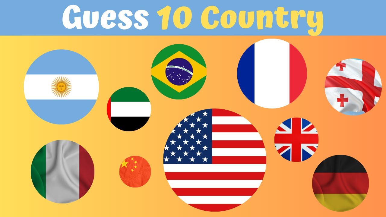 Guess All the Countries of the World | Guess the Country by Flag - YouTube