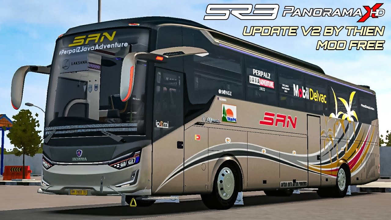 SR3 PANORAMA XHD ULTIMATE V2 UPDATE FREE MOD BUSSID TERBARU - YouTube