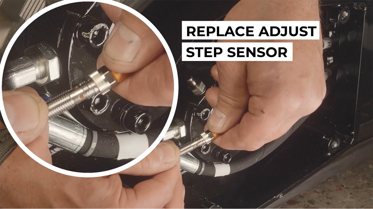 Replace adjust step sensor - Team Conjet - YouTube