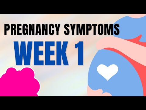 Pregnancy symptoms week 1 | First month of pregnancy symptoms | Early ...