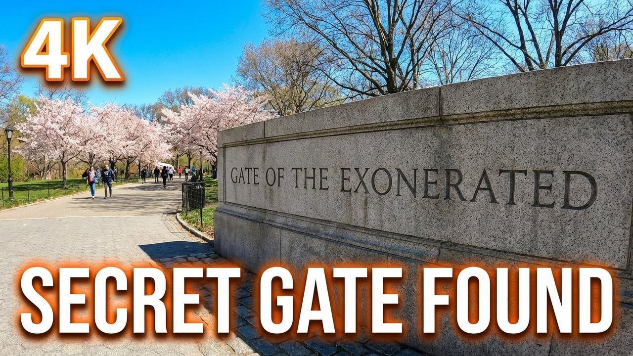 Exploring Central Park's Gate of the Exonerated!!! - YouTube