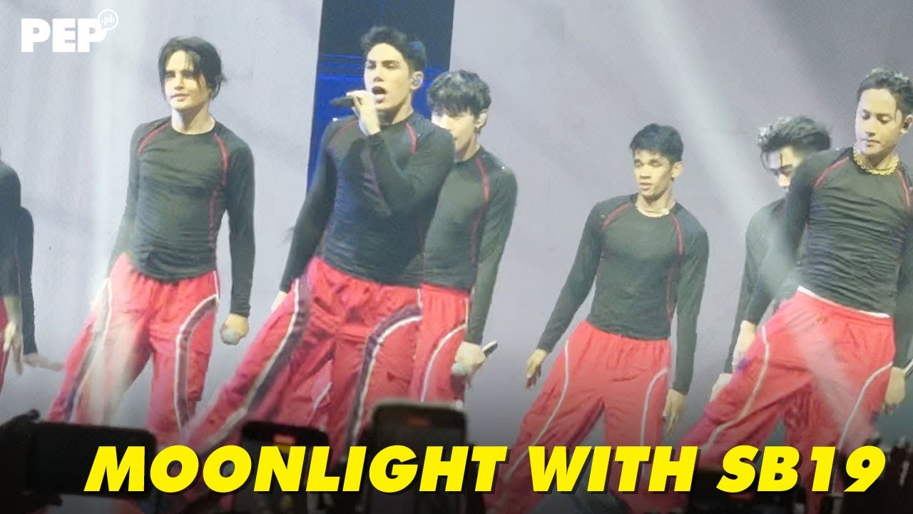 SB19 performs new single Moonlight at Pagtatag Finale concert - YouTube