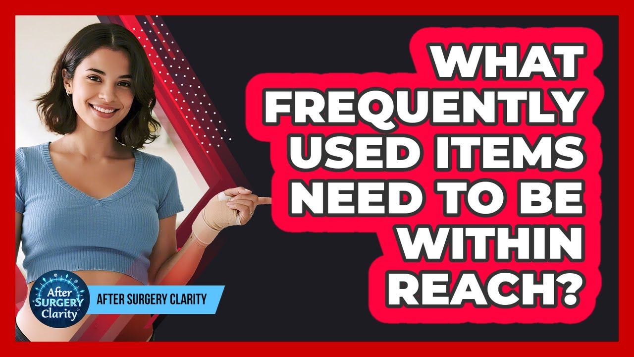 What frequently used items need to be within reach? - YouTube