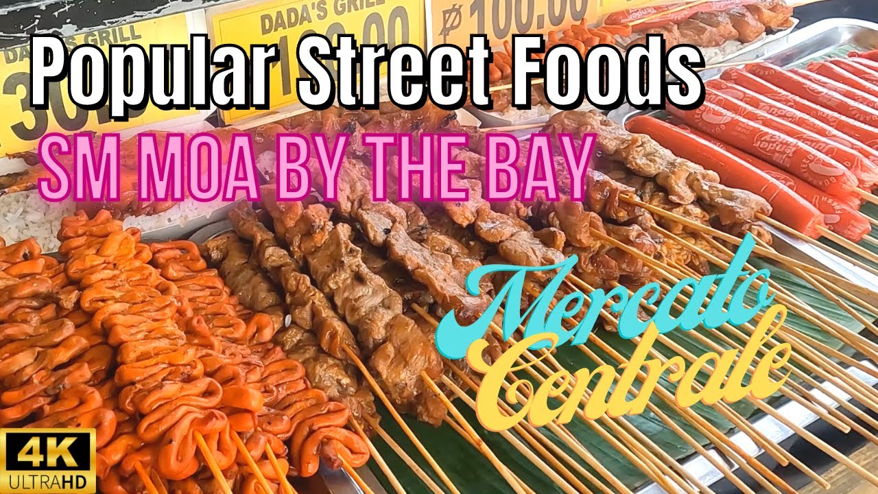 STREET FOODS Mercato Centrale SM Mall of Asia by the Bay - YouTube