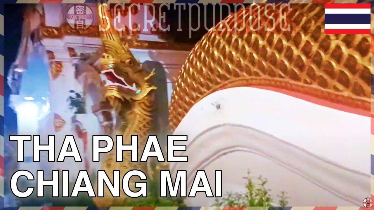 Buddhist Market Walking Tour | Tha Phae Gate Chiang Mai Old City 🇹🇭 ...