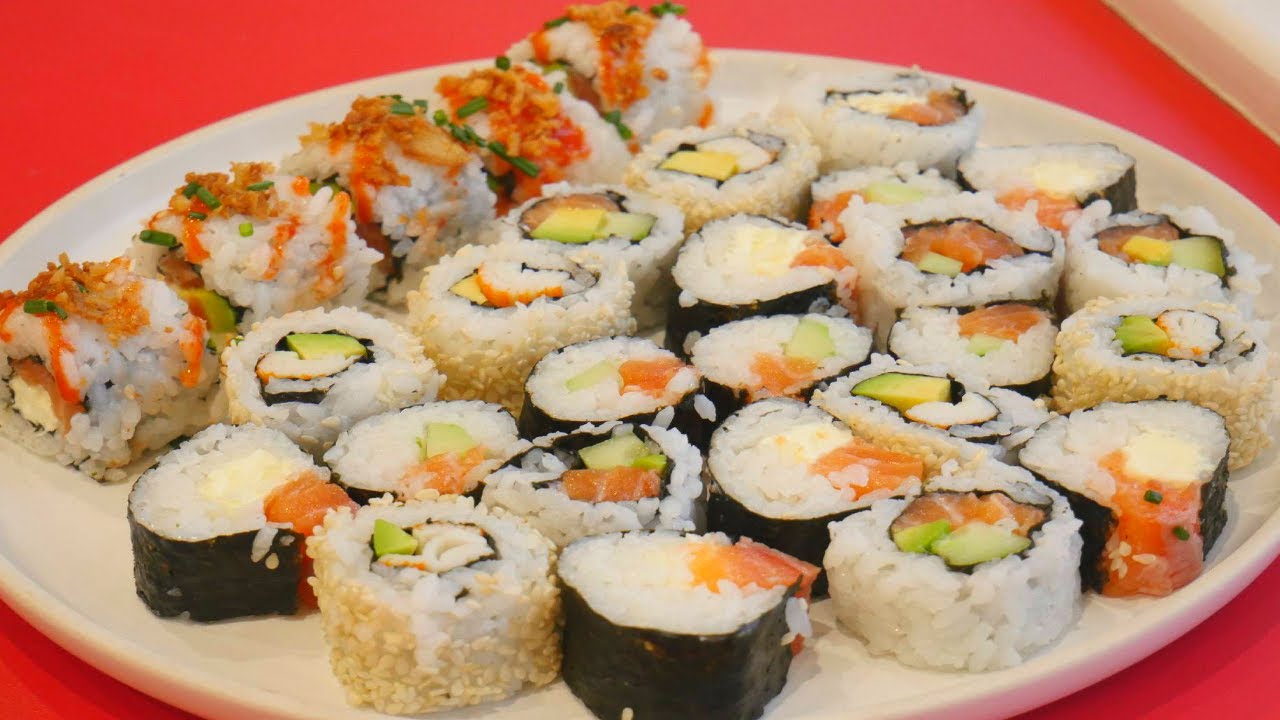 Recette de Sushis facile - YouTube