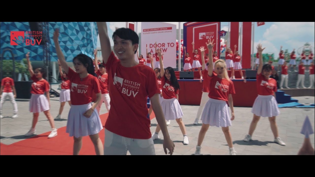 BUV ECOPARK CAMPUS GRAND OPENING 2018 - FlashMob dance - YouTube