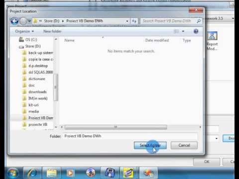 03 creating a DWH project - YouTube