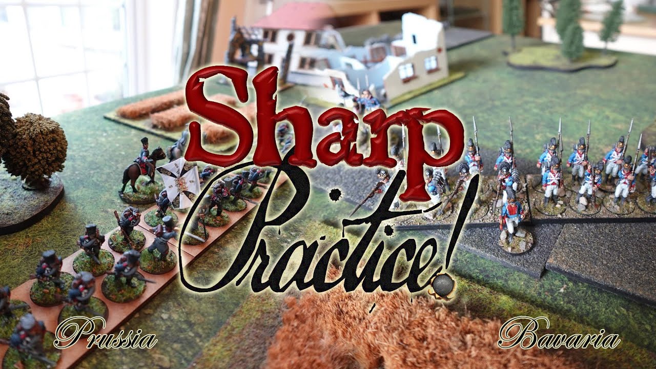 Sharpe Practice Battle Report - Bavaria Vs Prussia - YouTube