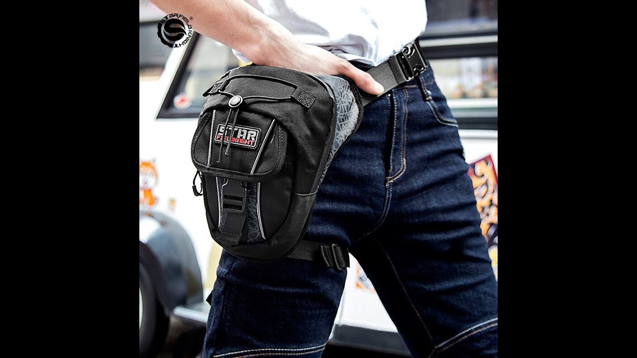 New motorcycle riding bag / leg bag / Waist Bag / single shoulder bag ...