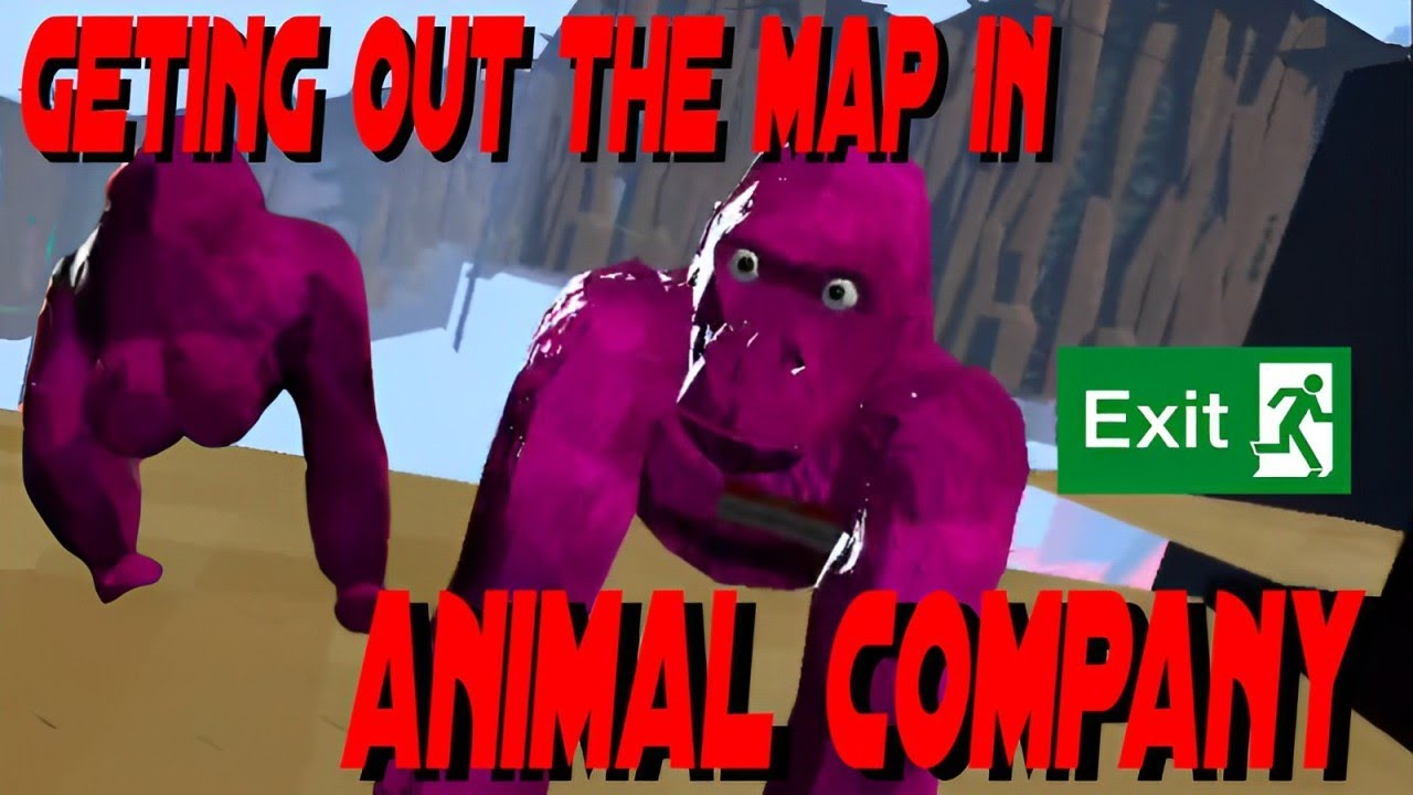 How To Get Out the Map in Animal Company VR - YouTube
