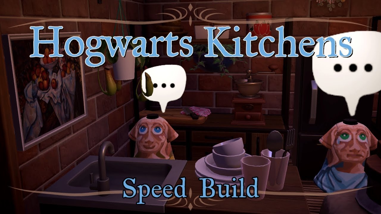 Speed Build of Hogwarts Kitchens on my Harry Potter ACNH Island [part ...