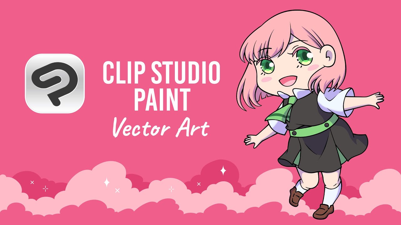 Membuat Gambar Vektor di Clip Studio Paint [ENG CC] - YouTube