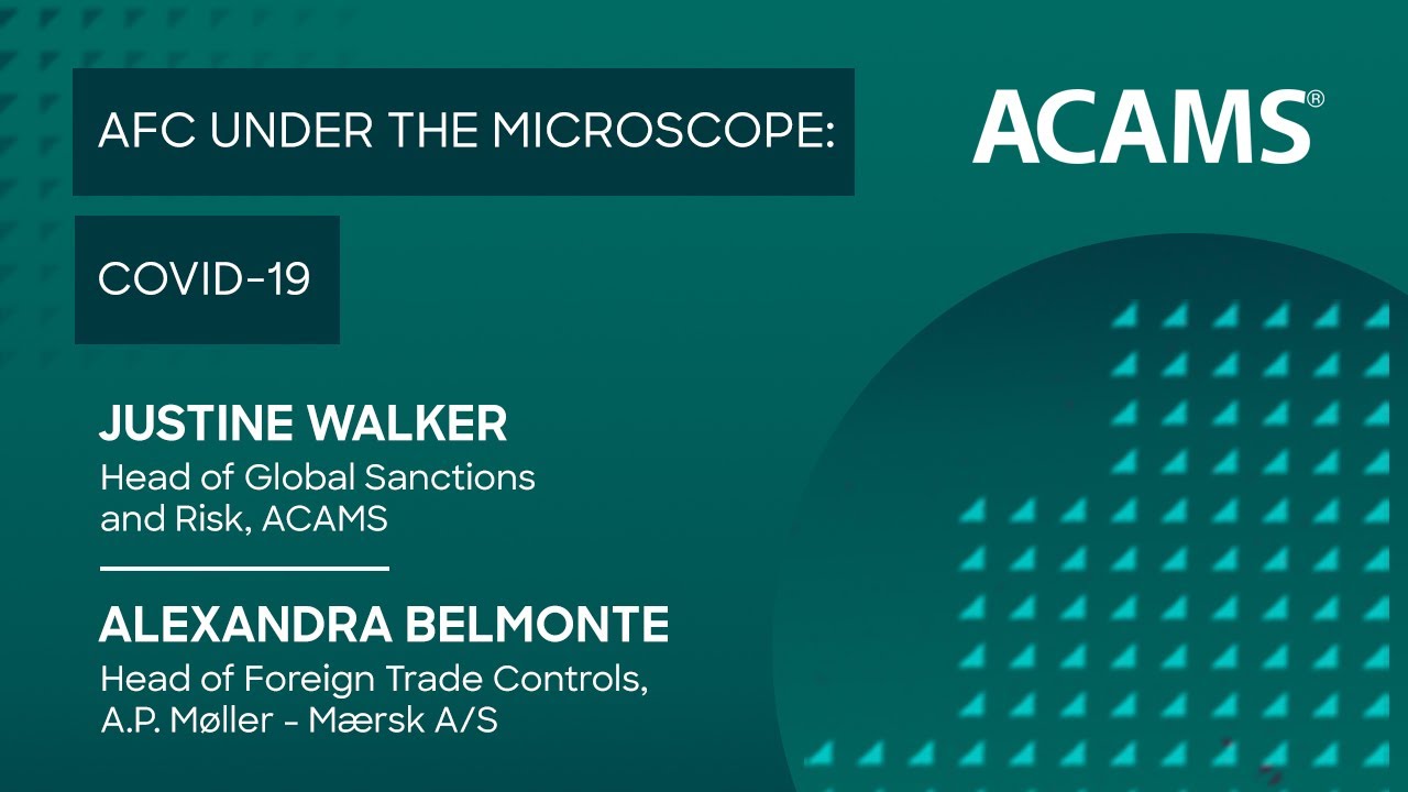 AFC Under the Microscope: COVID-19 with Alexandra Belmonte - YouTube