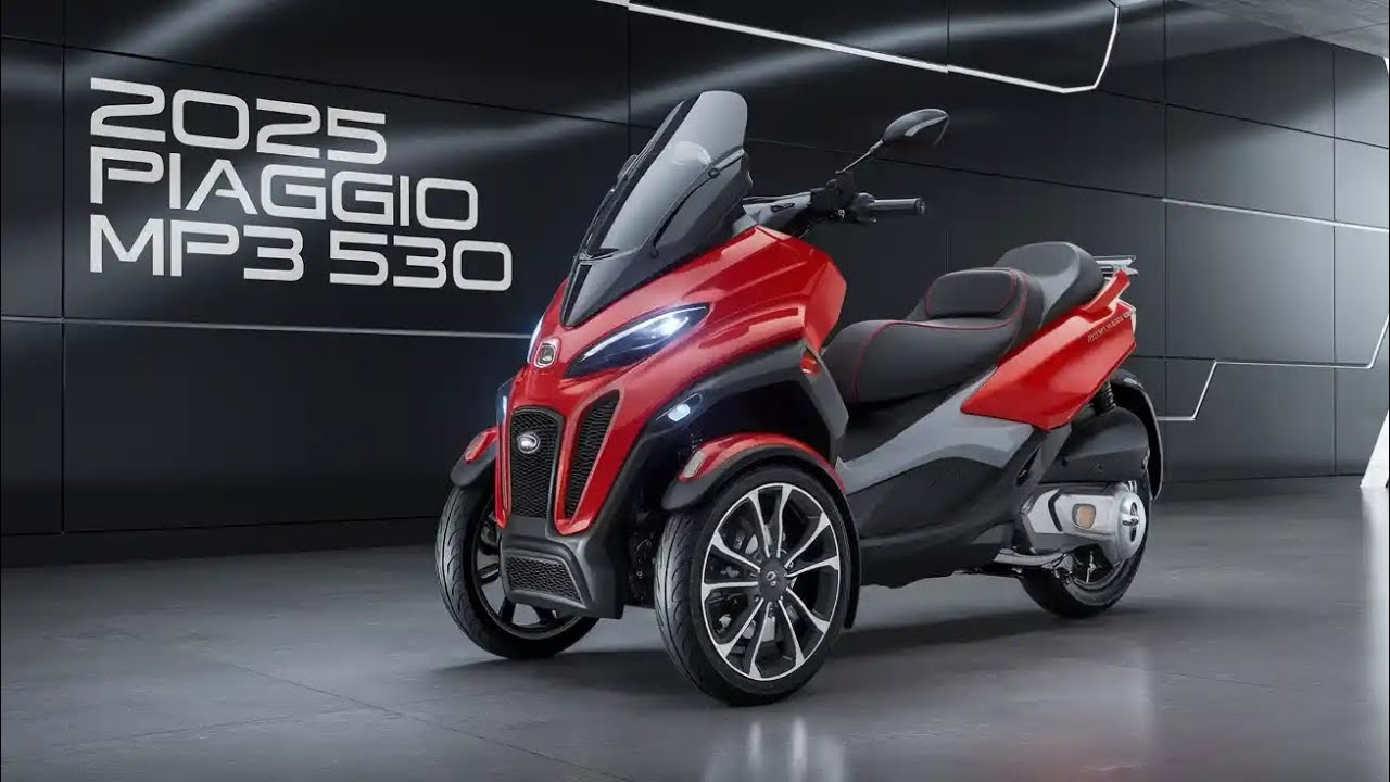 It’s Finally Here! Piaggio MP3 530 (2025) First Look & Review 😍” - YouTube