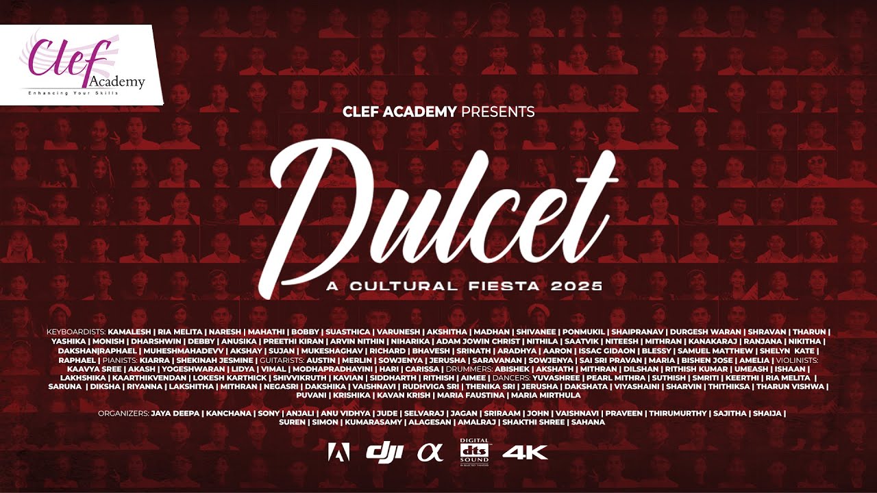 Dulcet 2025 – Full Concert | Clef Academy Music & Dance Showcase - YouTube