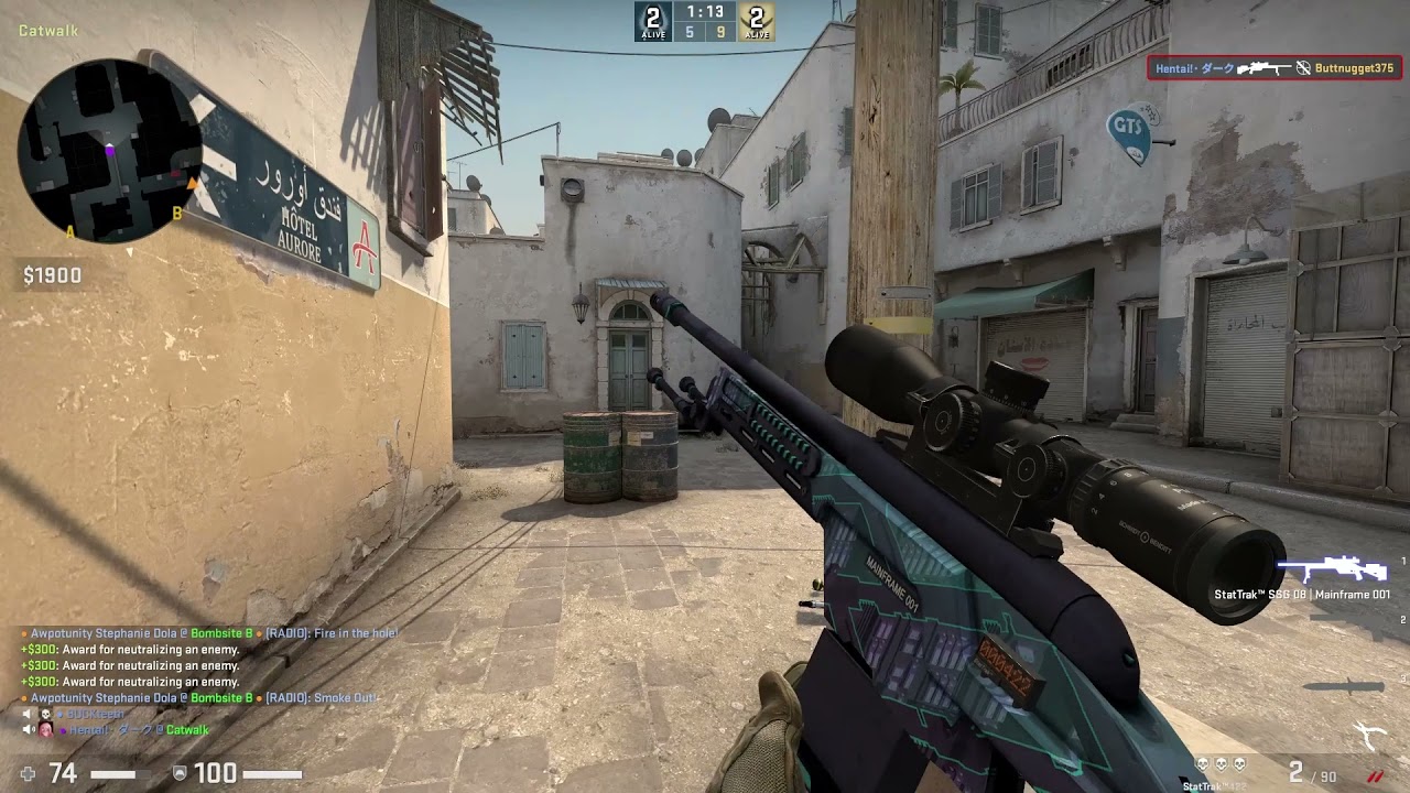 csgo no scope scout ace - YouTube