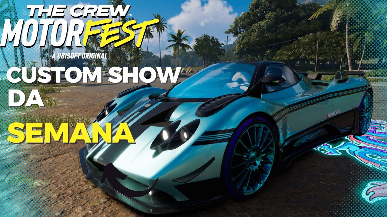 THE CREW MOTORFEST - CUSTOM SHOW DA SEMANA PAGANI ZONDA F 2005 - YouTube