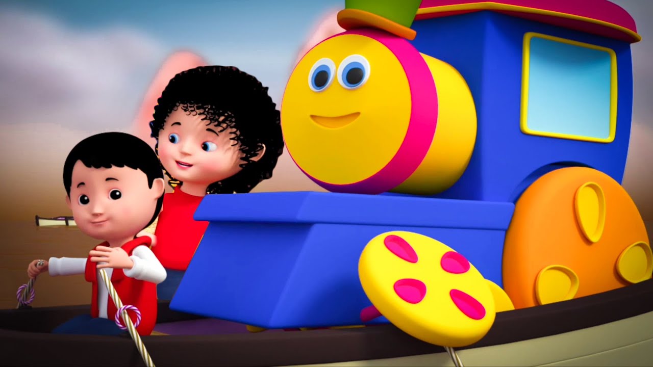Row Row Row Your Boat + More Animated Nursery Rhymes for Preschool Kids ...
