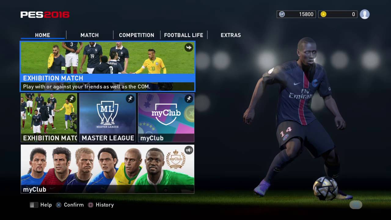 Pes sg live - YouTube