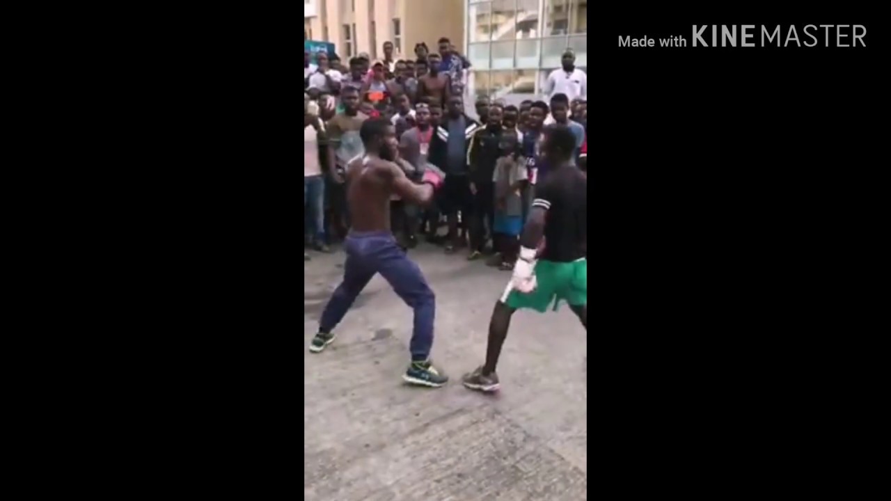 Street Boxing in Africa - YouTube