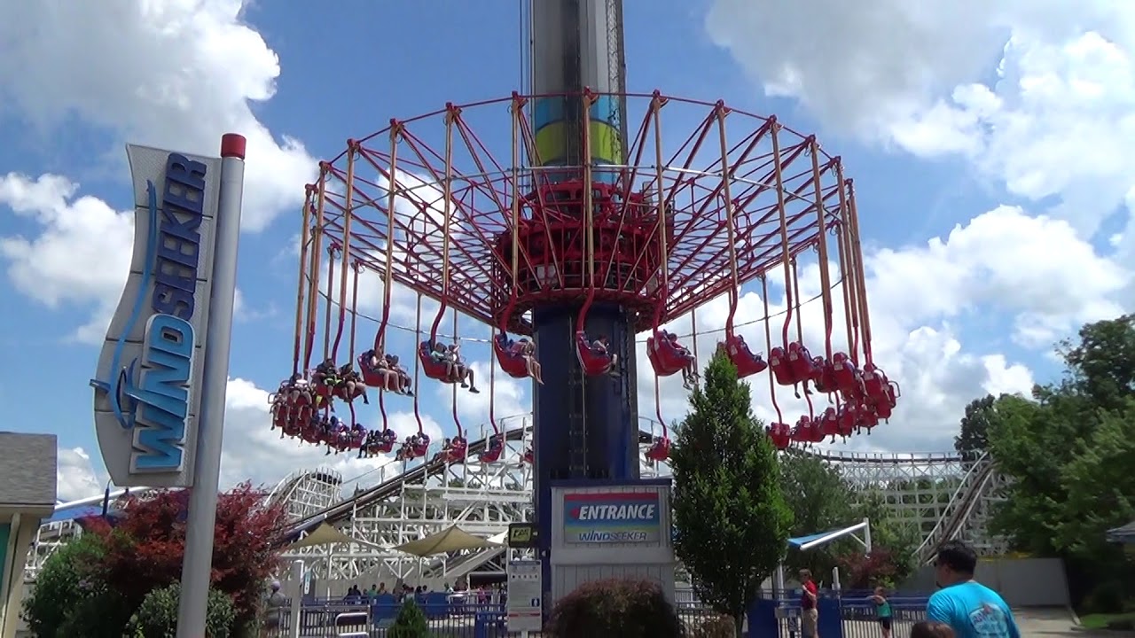 Windseeker at King's Island (day and night) - YouTube