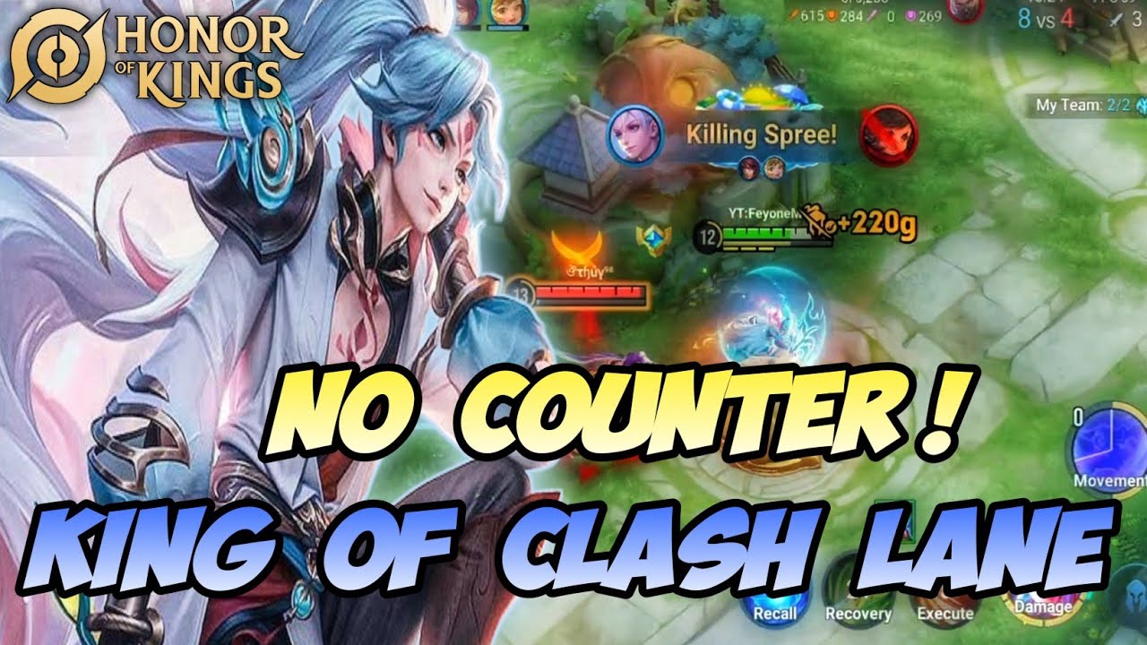 ALLAIN King of Clash Lane BEST FIGHTER NO COUNTER! | Technique Playing ...
