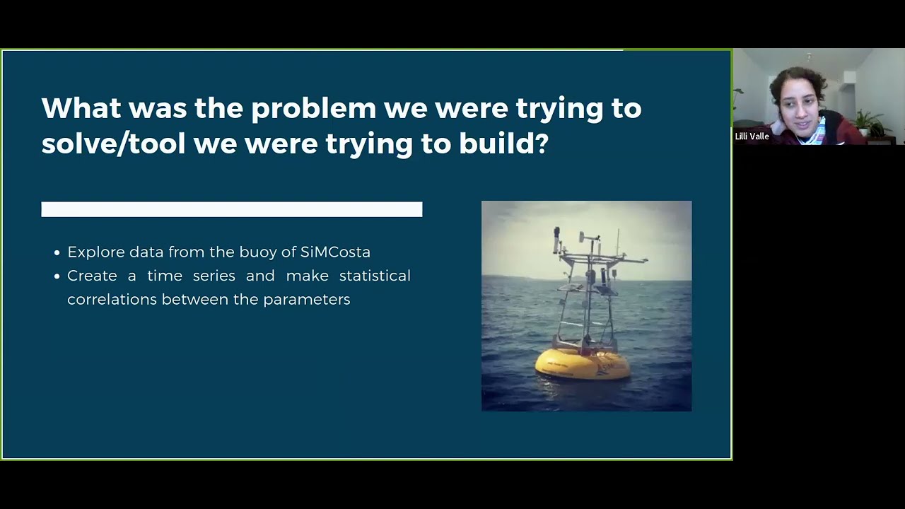 OceanHackWeek 2022: Project Presentations - SiMCosta Buoy - YouTube