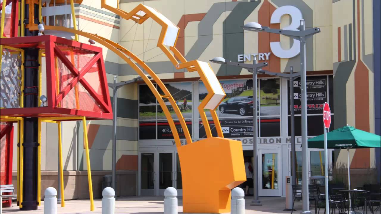 CrossIron Mills Outlet Mall Entry 3 Sponsored by Country Hills Toyota ...