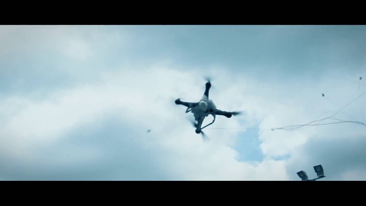 Drone Defence - Net Gun X1 Promotional Video - YouTube