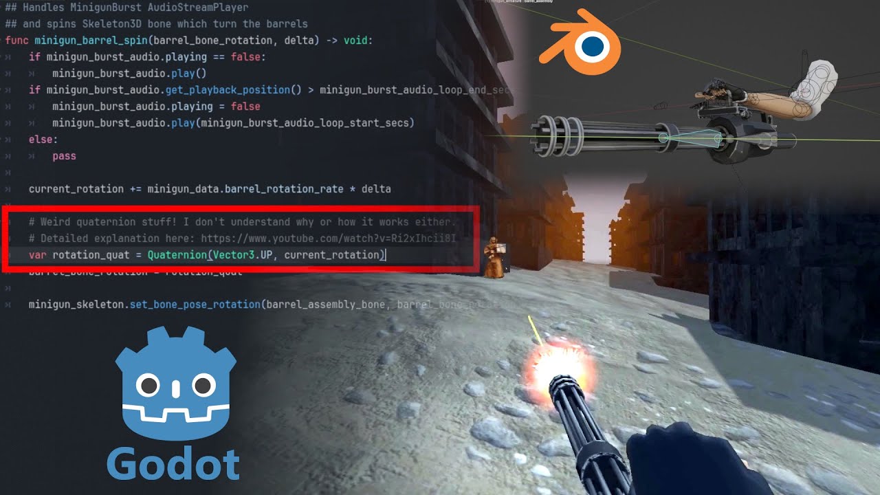 Devlog 5 - Fire the minigun! - Fallout-inspired open source made in ...