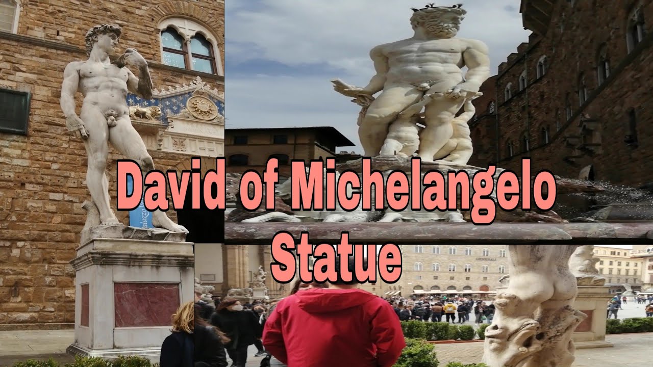 DAVID OF MICHAELANGELO STATUS OF FLORENCE ITALY 🇮🇹 - YouTube