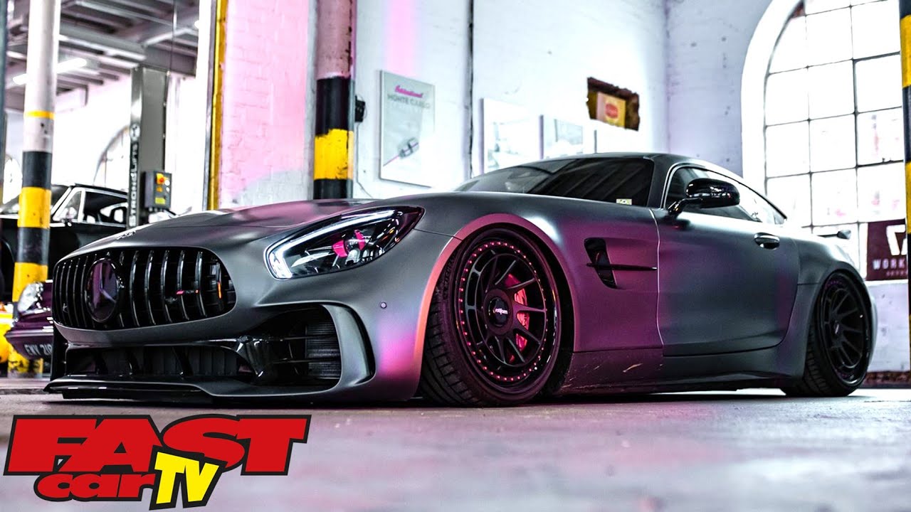 MODIFIED AMG GT on AIR RIDE! [Fast Car TV Ep16] - YouTube