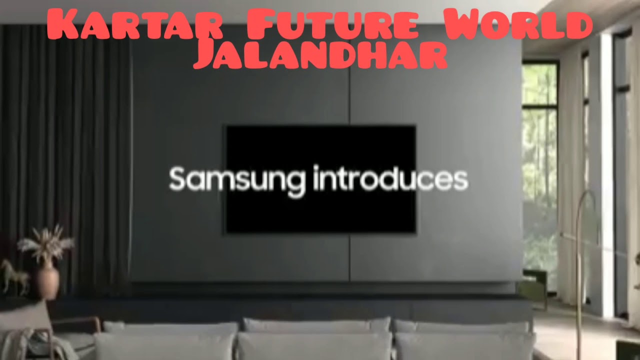 Samsung OutDoor Led Tv "The Terrace" - YouTube
