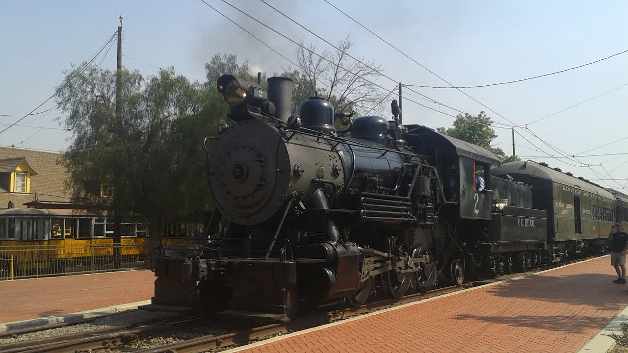 Orange Empire Railway Museum Railfest 2015 - YouTube