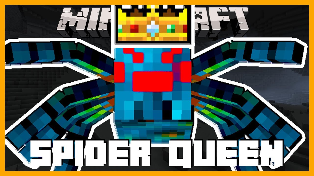 Minecraft - THE QUEEN SPIDER IS HERE!! AND SHES BROUGHT AN ARMY (WILL ...