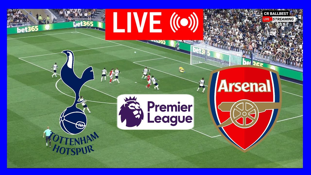 🔴LIVE : Tottenham vs Arsenal | English Premier League 24/25 | Epl Live ...