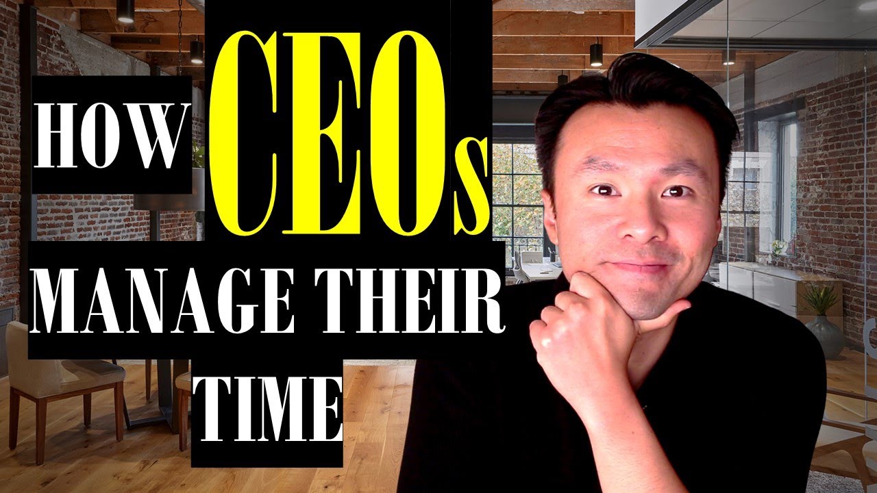 CEOs Time Management Tips - YouTube