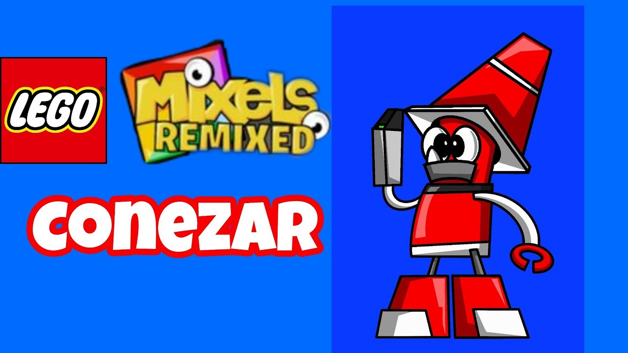 Lego Mixels Remixed: How to build Conezar by: Retromaster94 - YouTube