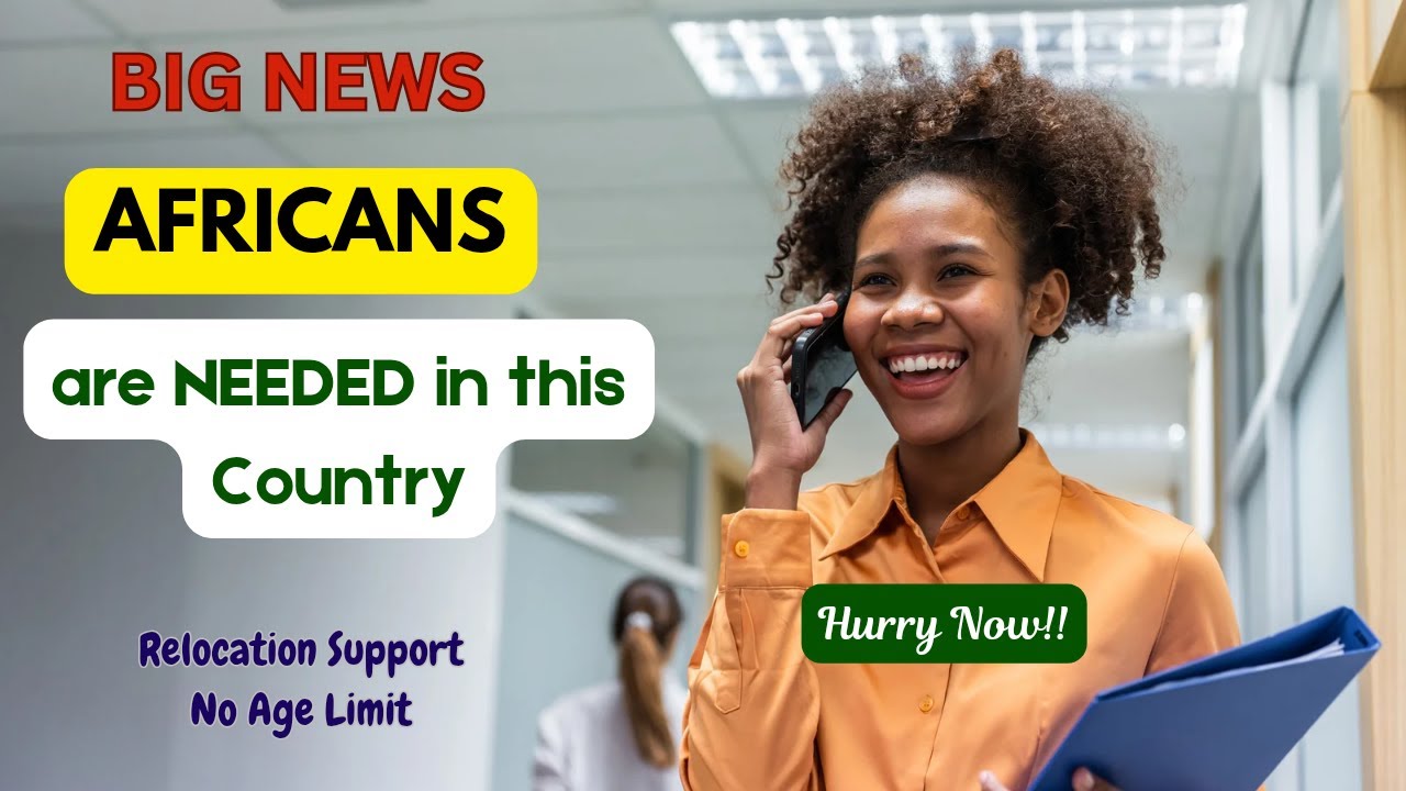 This Country in Europe is in NEED of AFRICANS || Apply Now - YouTube