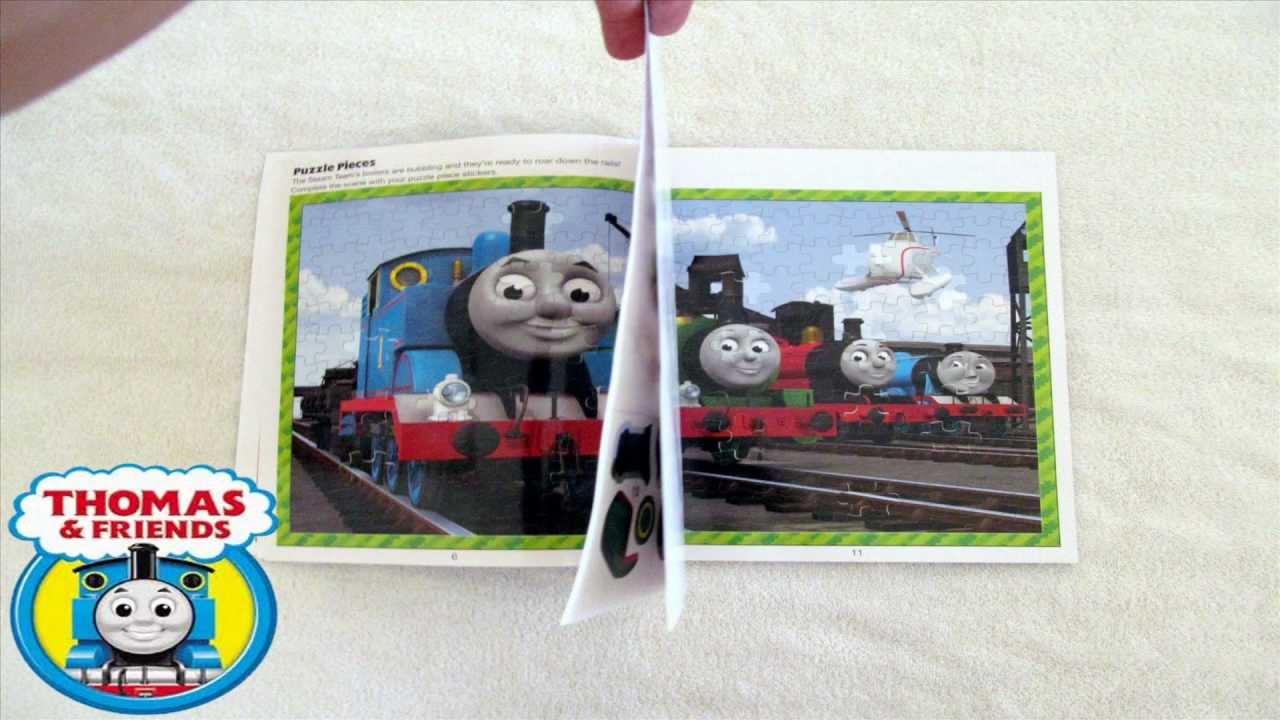 Sticker Book Treasury Thomas and Friends - YouTube