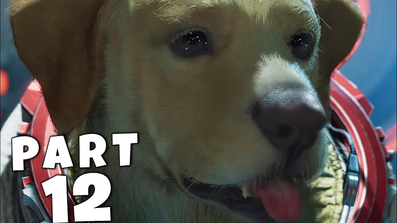 GUARDIANS OF THE GALAXY PS4 Walkthrough Gameplay Part 12 - COSMO THE ...