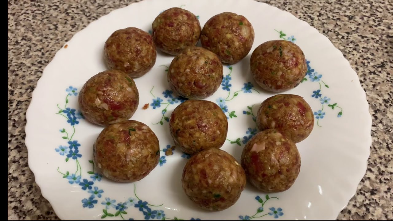 Frozen Kofta Recipe||Kofta-Make & Freeze Recipe|Mutton Kofta||Meatballs ...