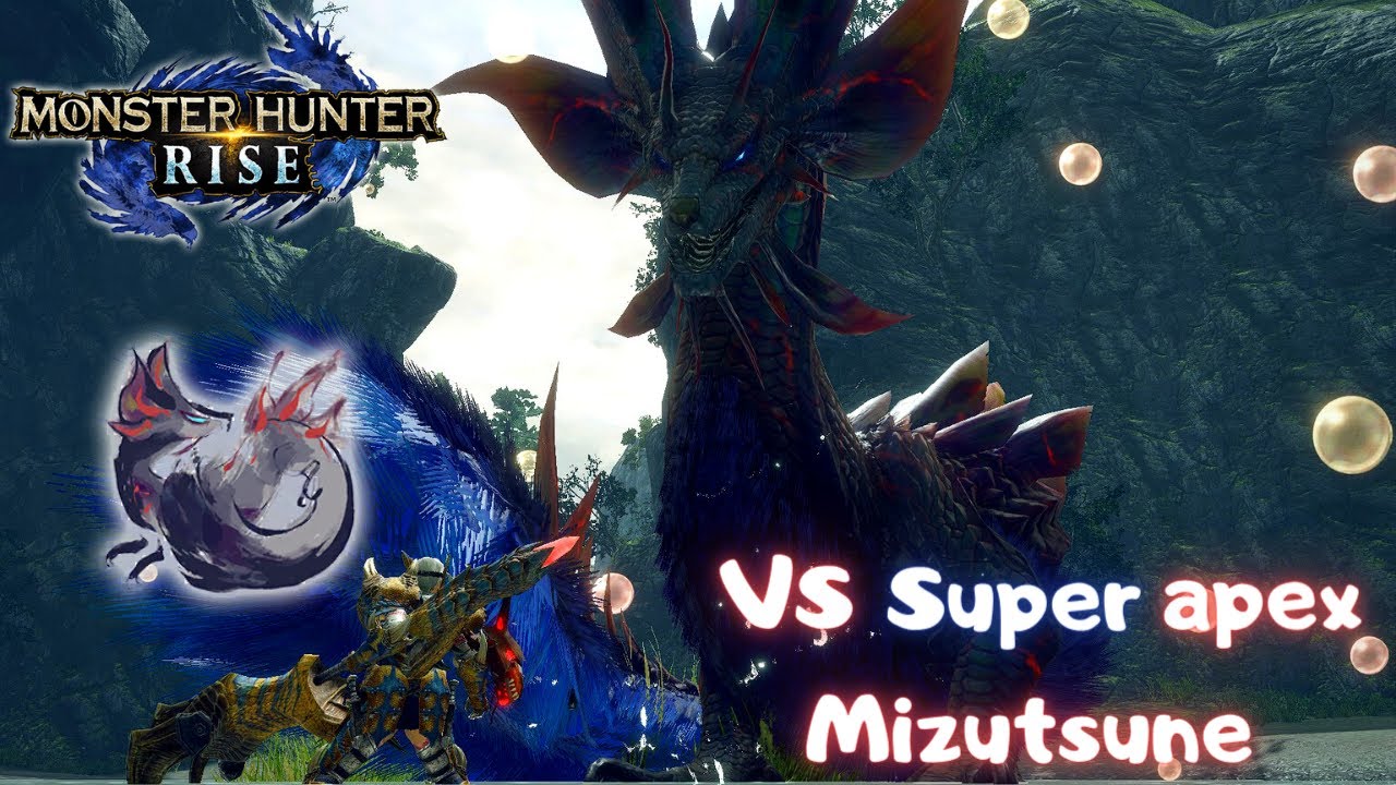 Monster Hunter Rise " Apex Mizutsune Emergency " - YouTube