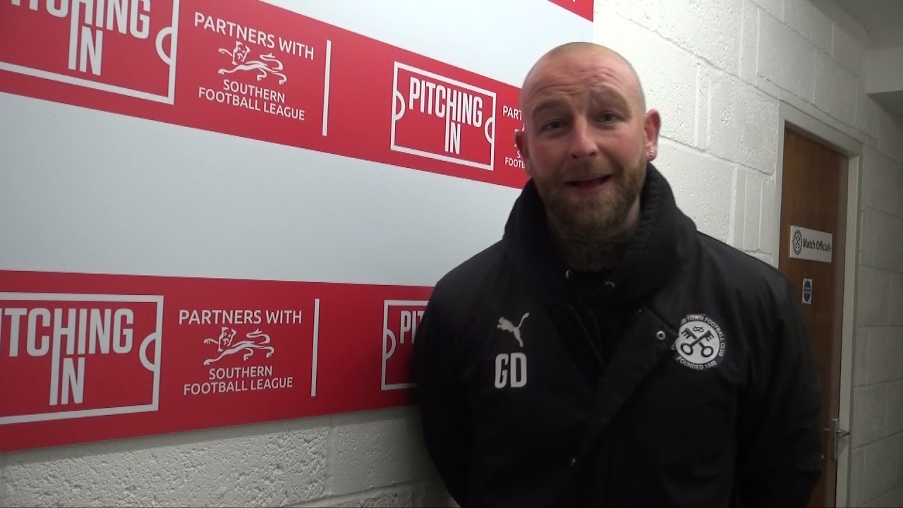 Graham Deakin | AFC Rushden & Diamonds post match interview - YouTube