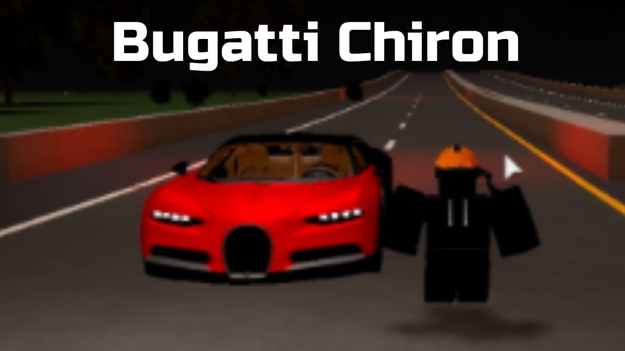 Bugatti Chiron (Driving Empire) Roblox - YouTube