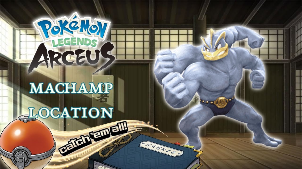 Where to find Machamp (Alabaster Icelands) - Pokémon Legends: Arceus ...