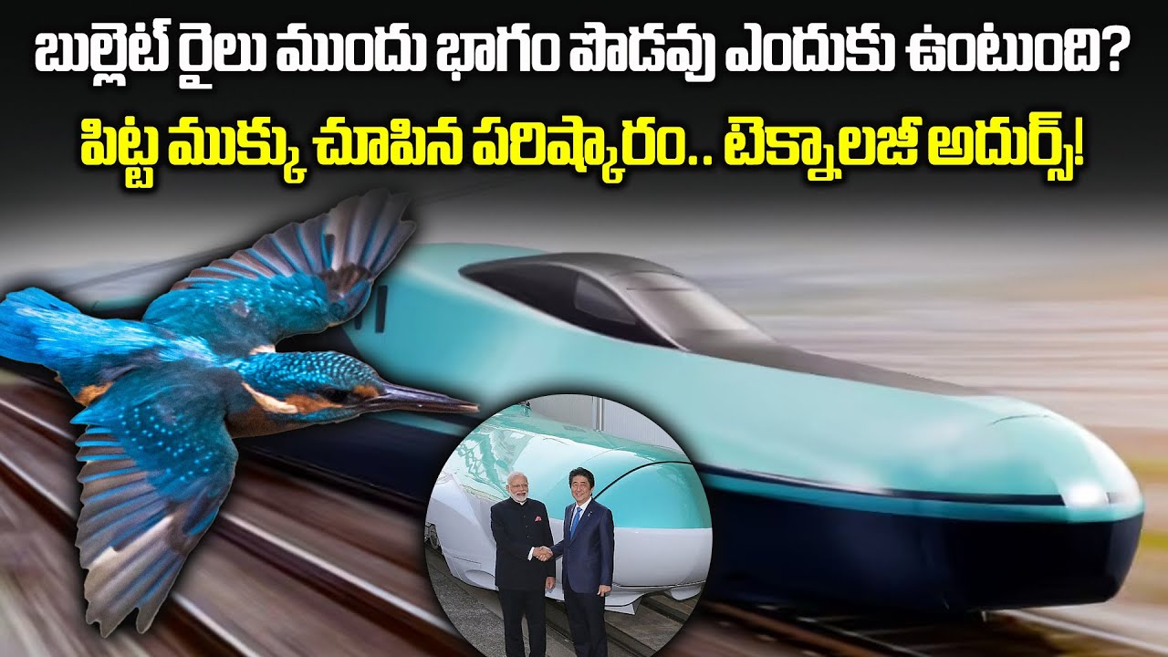 High Speed Bullet Train Design Inspired by Kingfisher Bird ? What's the ...